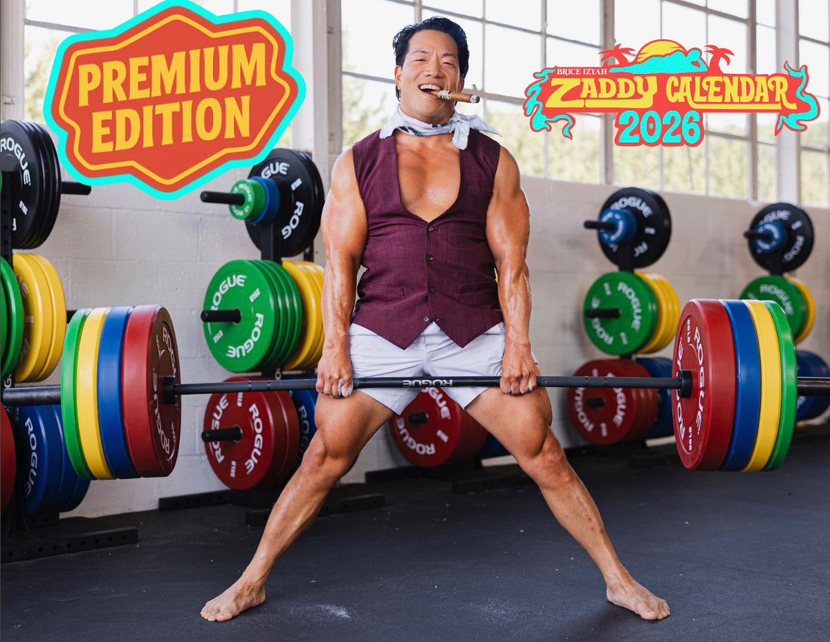 Brice Izyah 2026 Zaddy Calendar Premium Edition